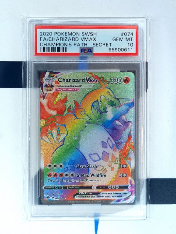 Charizard VMAX CPA 74 - Graded PSA 10 - Champions Path