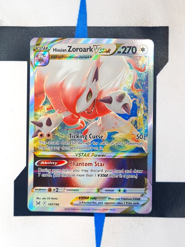 Hisuian Zoroark VSTAR LOR 147 - Lost Origin Pokemon Karten