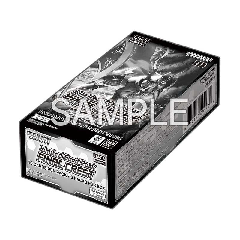 Limited Card Pack Final Crest LM08 Booster Box english