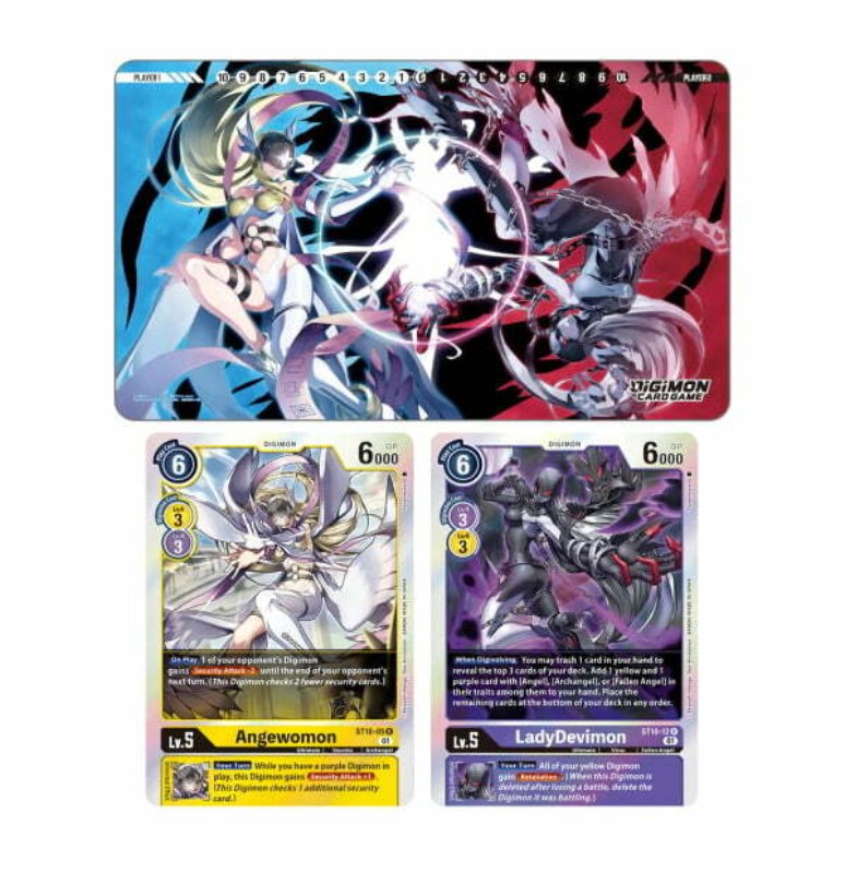 Tamer Goods Set Angewomon & LadyDevimon PB-14 englisch