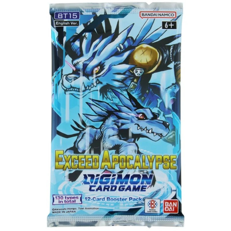 Exceed Apocalypse Booster - Englische Digimon Karten