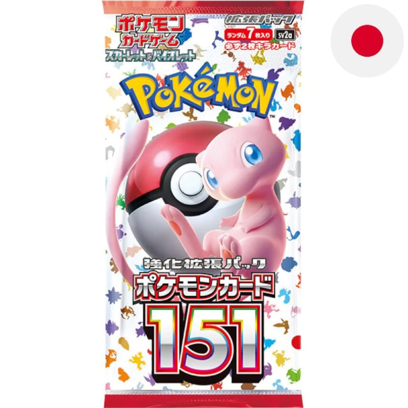 Pokemon 151 Booster - Japanische Pokemon Karten