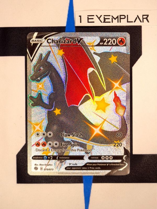 Charizard V CPA 79 - Champions Path englische Pokemon Karten