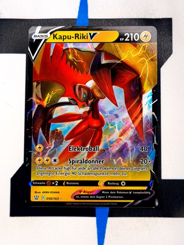 Kapu-Riki V BST50 - Kampfstile deutsche Pokemon Karten