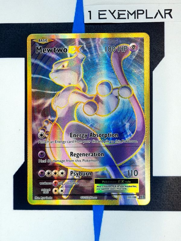 Mewtwo EX EVO 103 - Evolutions englische Pokemon Karten