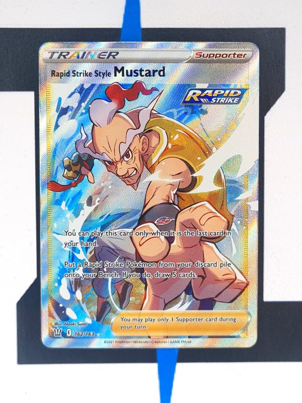 Rapid Strike Style Mustard BST162 - Battle Styles Pokemon