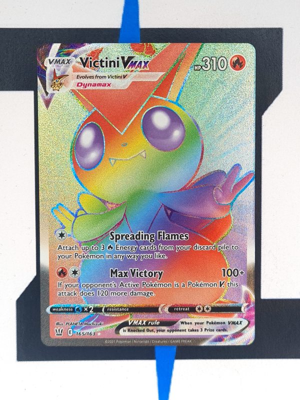 Victini VMAX BST 165 - Battle Styles englische Pokemon Karte