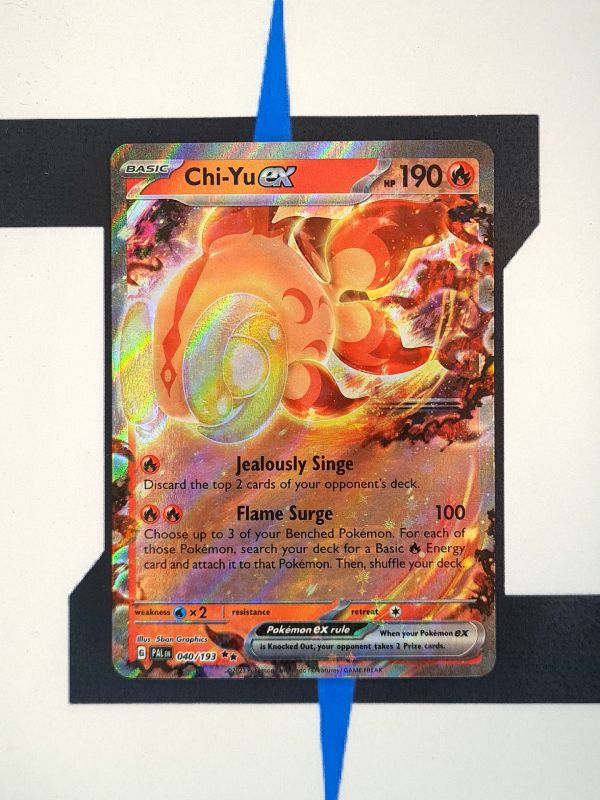 Chi-Yu EX PAL 040 - Paldea Evolved englische Pokemon Karten