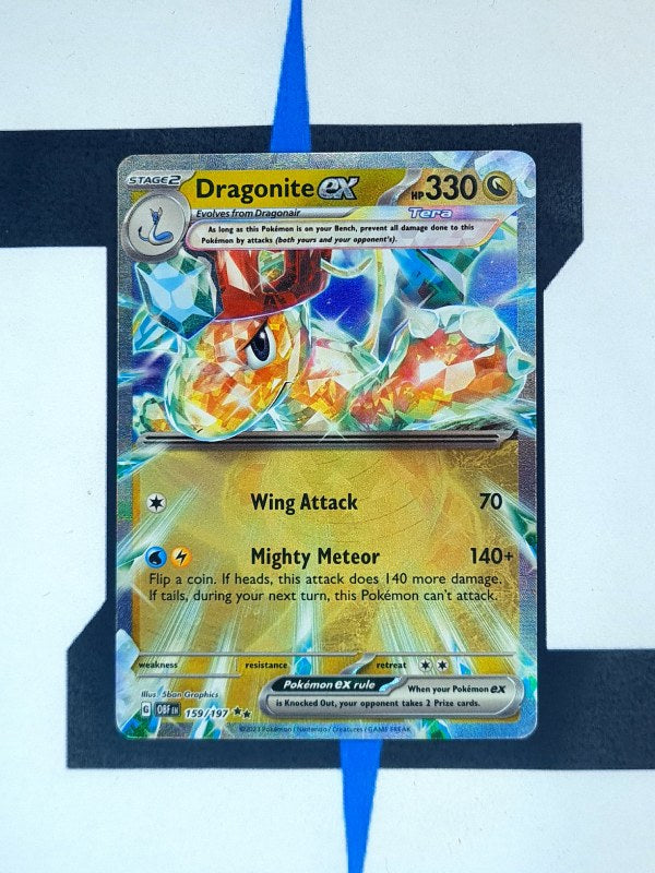Dragonite ex OBF 159 - Obsidian Flames Pokemon Karten