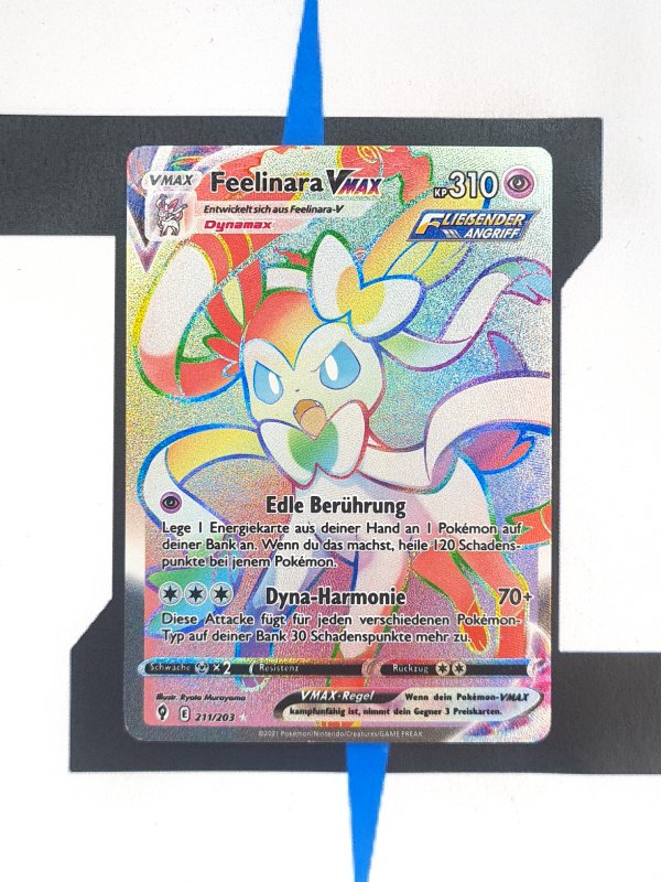 Feelinara VMAX EVS 211 - Drachenwandel Pokemon Karten