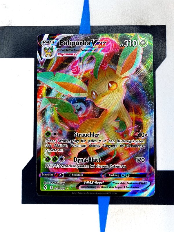 Folipurba VMAX EVS008 - Drachenwandel Pokemon Karten