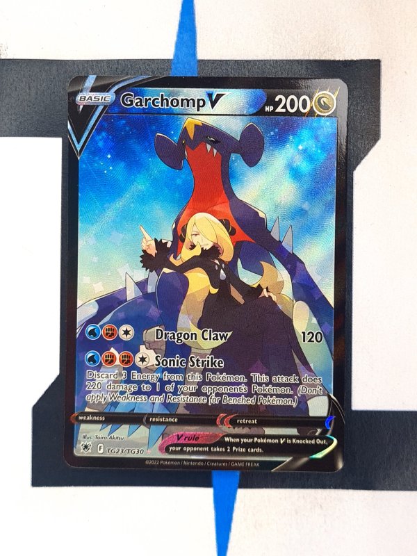 Garchomp V ASR TG23 - Astral Radiance Pokemon Karten Schweiz