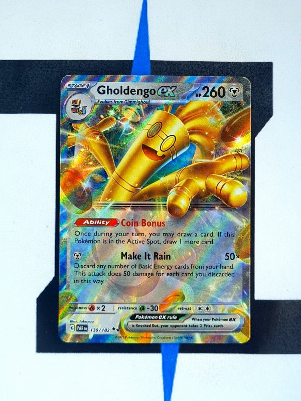 Gholdengo ex PAR 139 - Paradox Rift Pokemon Karten englisch