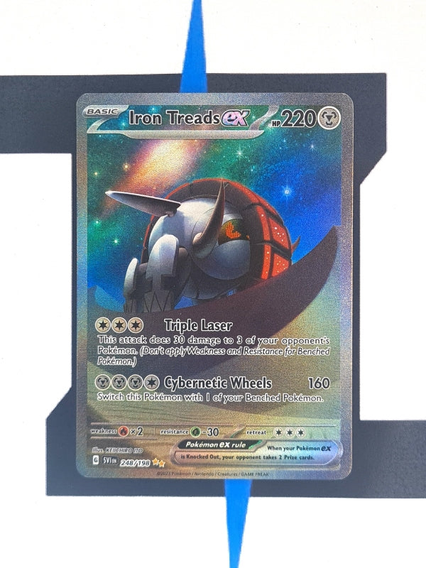 Iron Treads ex SVI 248 - Scarlet & Violet Pokemon Karten