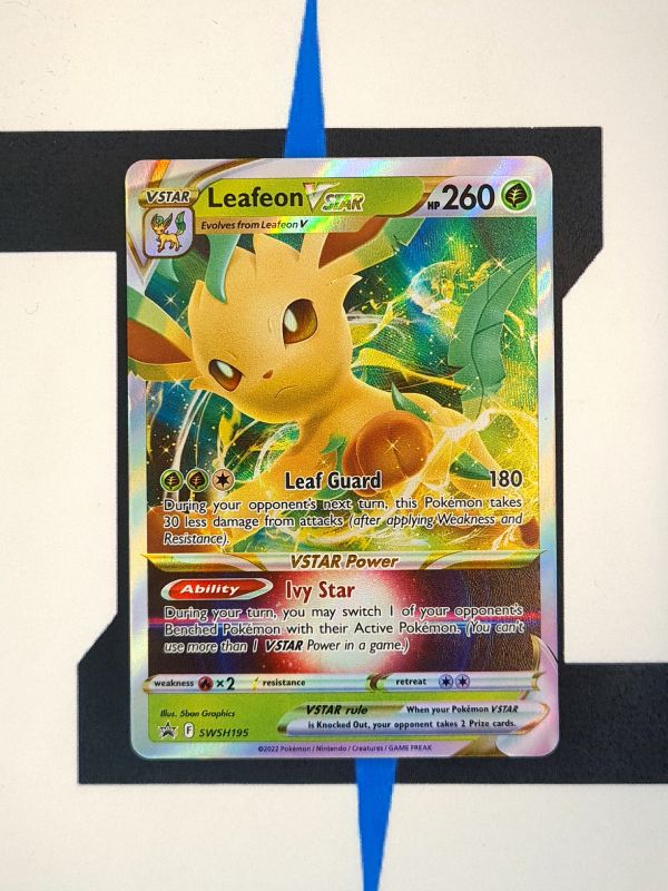 Leafeon VSTAR SWSH 195 - SWSH Black Star Promos Pokemon