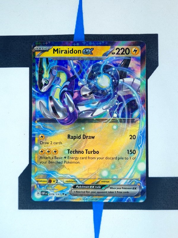 Miraidon ex OBF 079 - Obsidian Flames Pokemon Karten