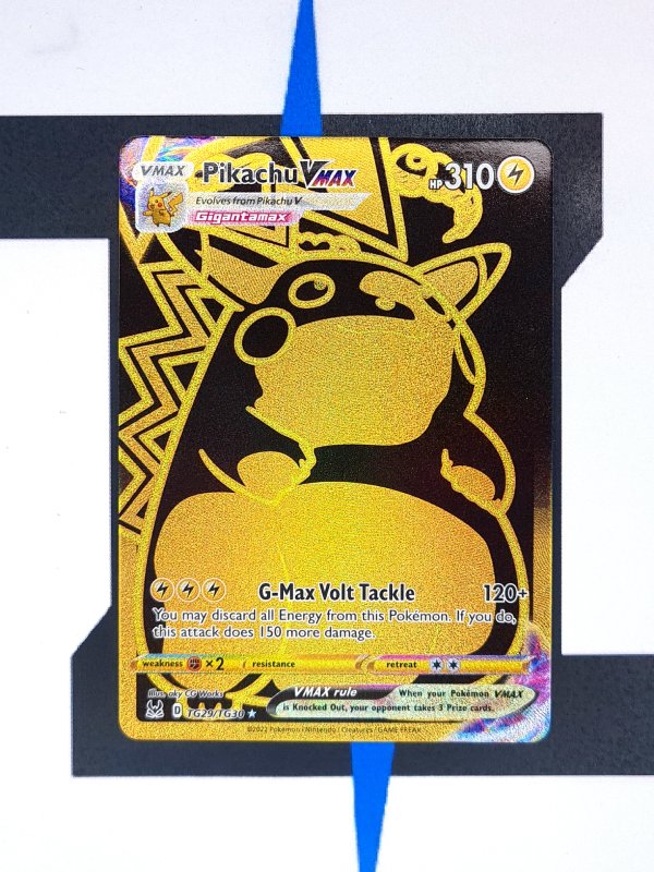 Pikachu VMAX LOR TG 29 - Lost Origin Pokemon Karten Englisch
