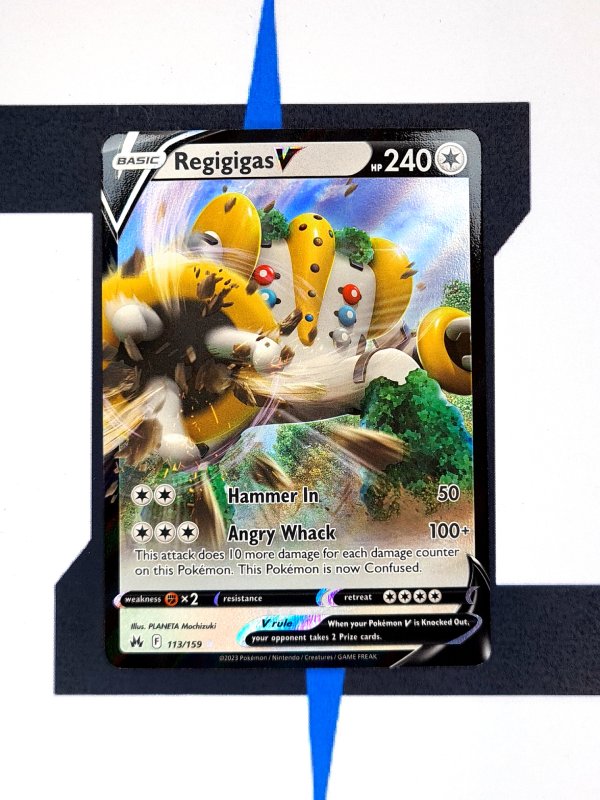 Regigigas V CRZ 113 - Crown Zenith Pokemon Karten Schweiz