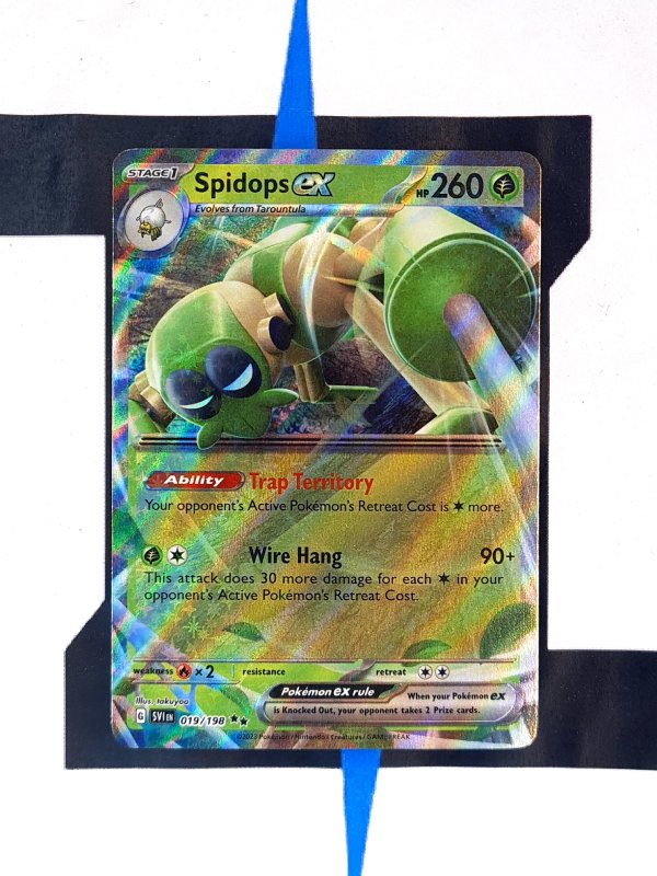 Spidops ex SVI 019 - Scarlet & Violet Pokemon Karten