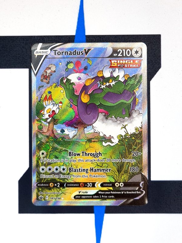 Tornadus V CRE 185 - Chilling Reign Pokemon Karten Englisch