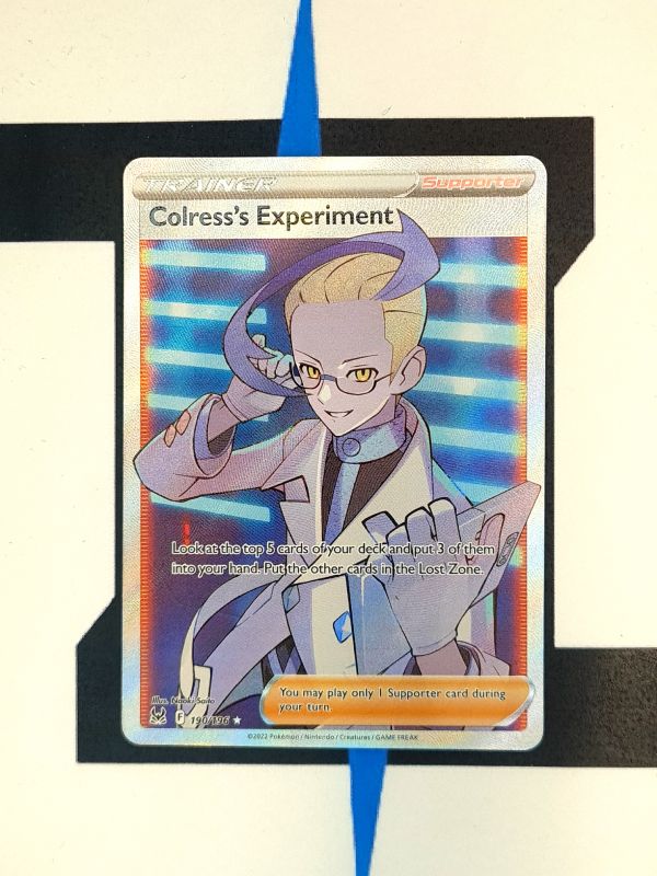 Colress's Experiment LOR 190 - Lost Origin Pokemon Karten