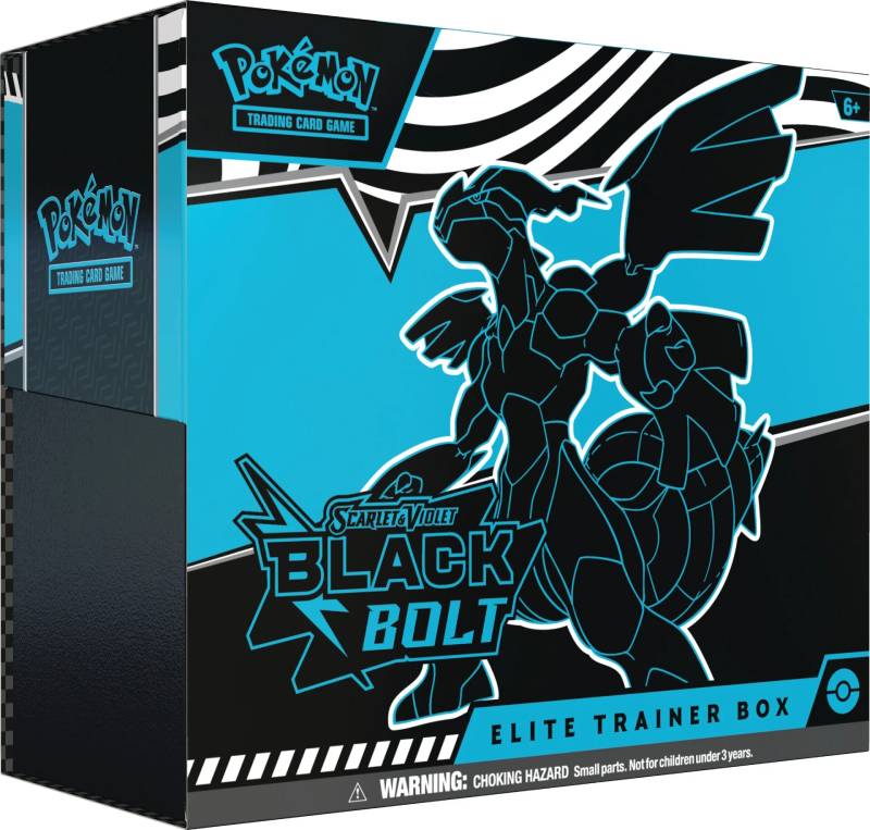 Black Bolt Elite Trainer Box - Pokemon Karten englisch