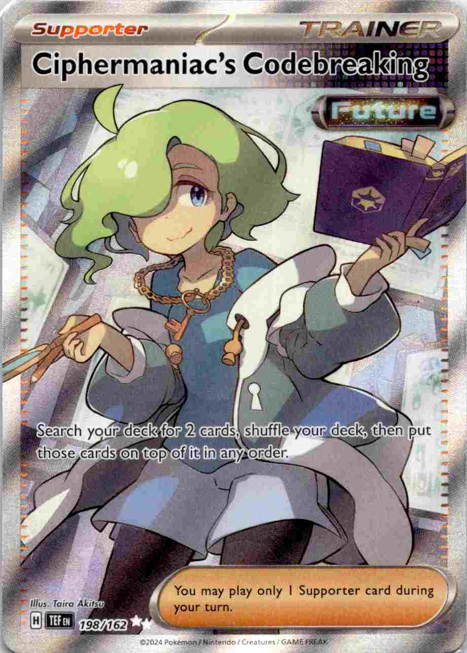 Ciphermaniacs Codebreaking TEF 198 - Temporal Forces Pokemon