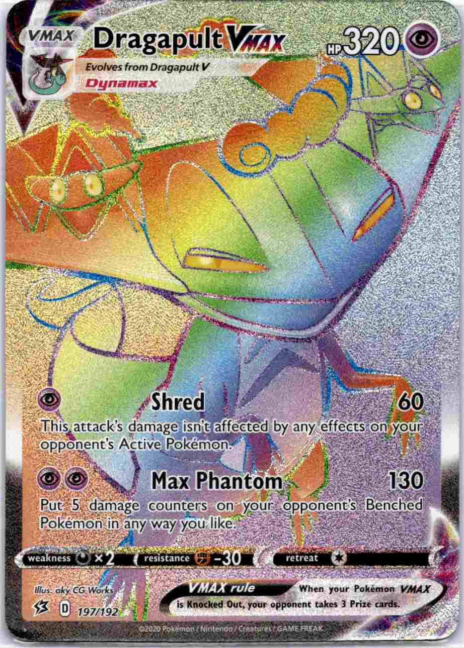 Dragapult VMAX VIV 197 - Rebel Clash Pokemon Karten Schweiz