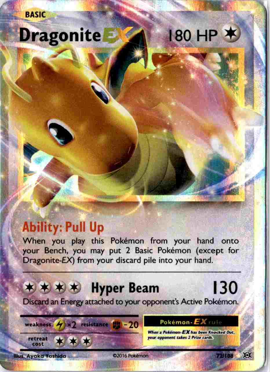 Dragonite EX EVO 72 - Pokémon TCG Single Cards - Evolutions