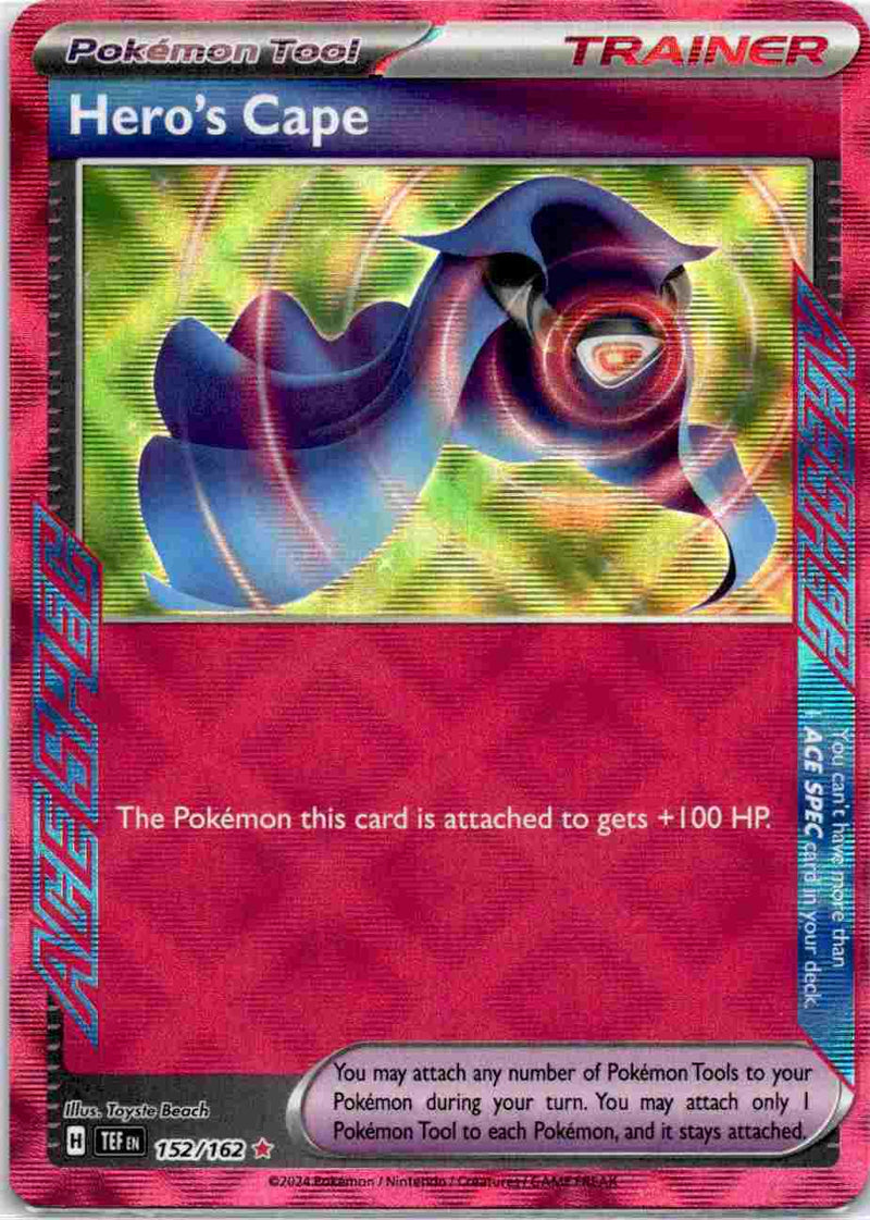 Hero's Cape TEF 152 - Temporal Forces Pokemon Karten Schweiz