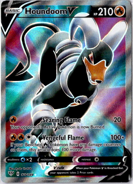 Houndoom V DAA 178 - Darkness Ablaze Pokemon Karten