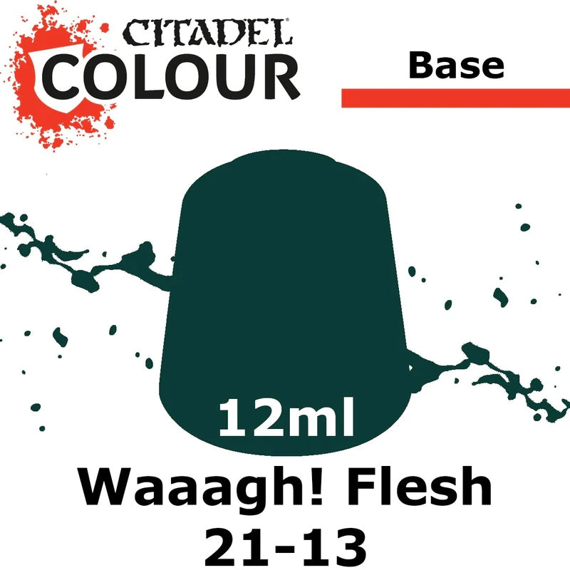 Citadel Colour: Base Waaagh! Flesh - Warhammer Zubehör