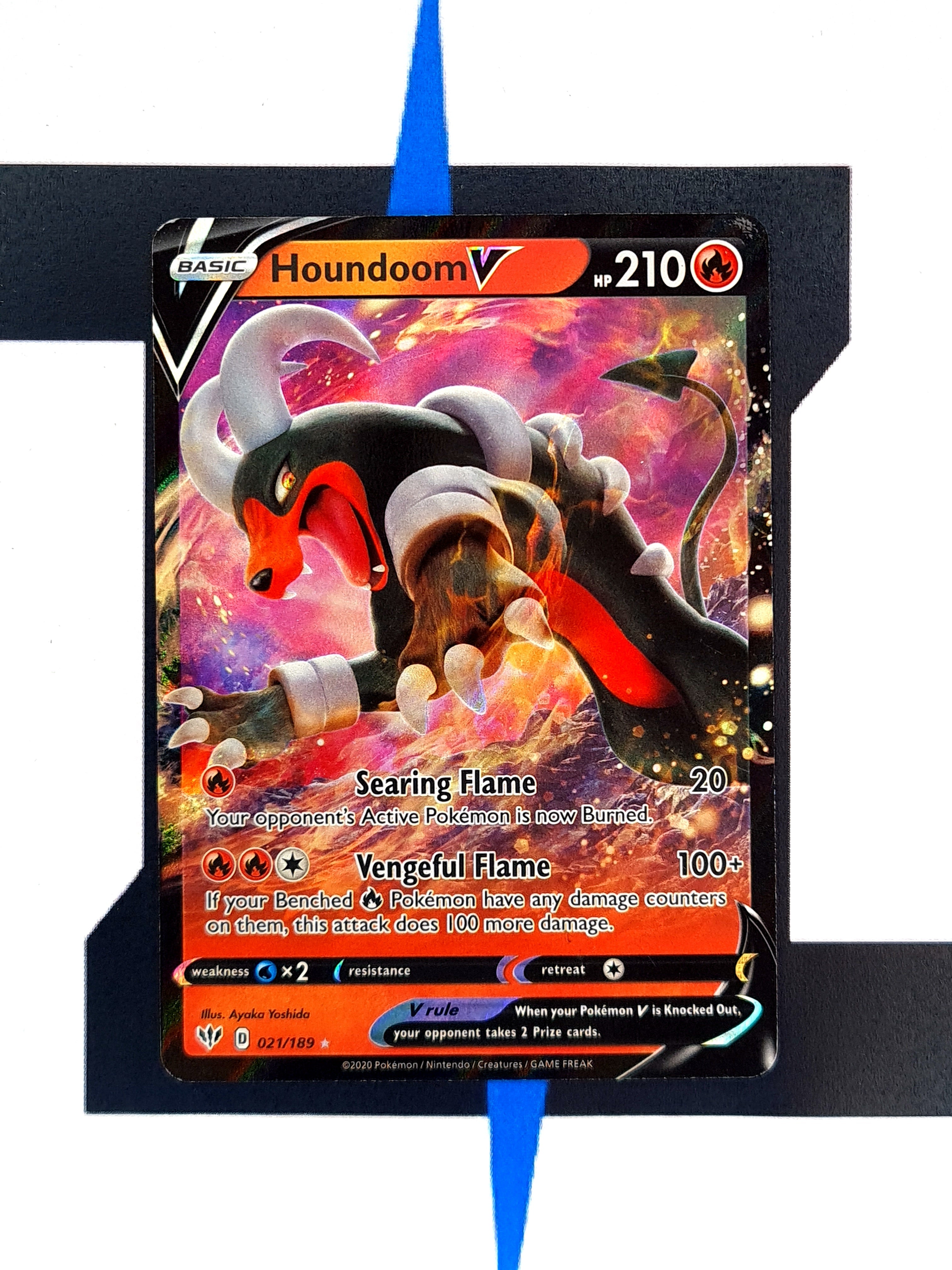 Houndoom V DAA 021 EN NM - Pokemon Karten Darkness Ablaze Schweiz
