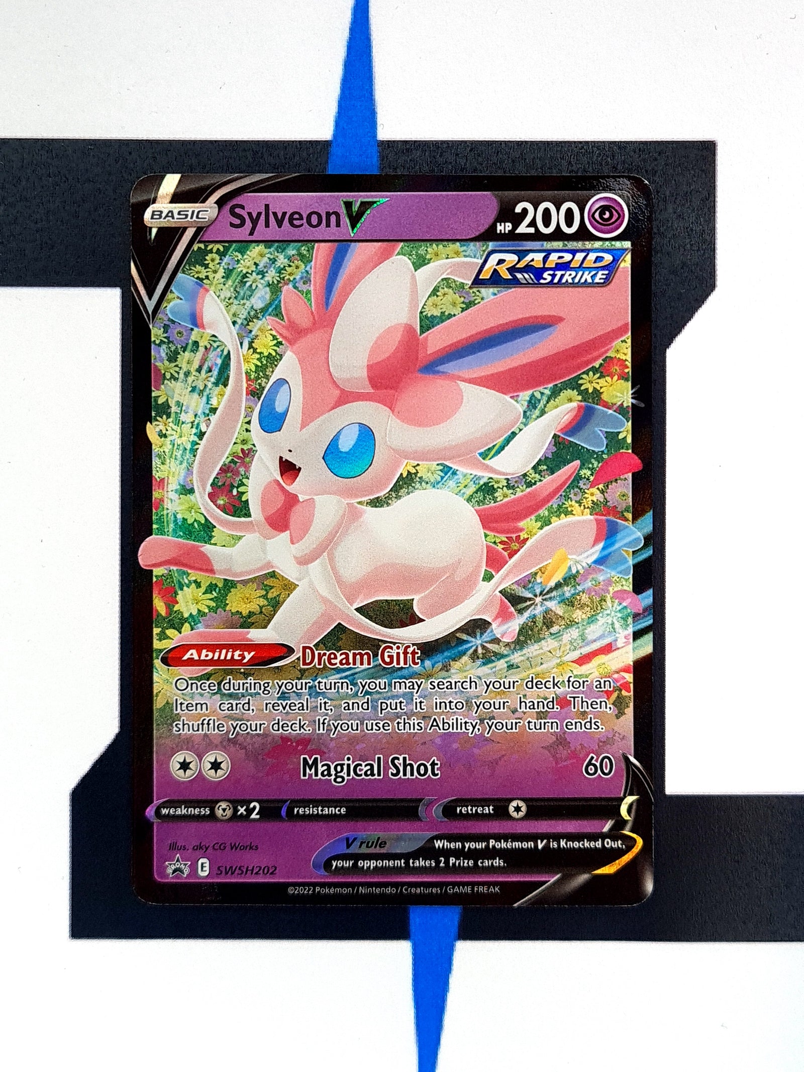 Sylveon V SWSH 202 EN NM - Pokemon Karten Sword & Shield Schweiz