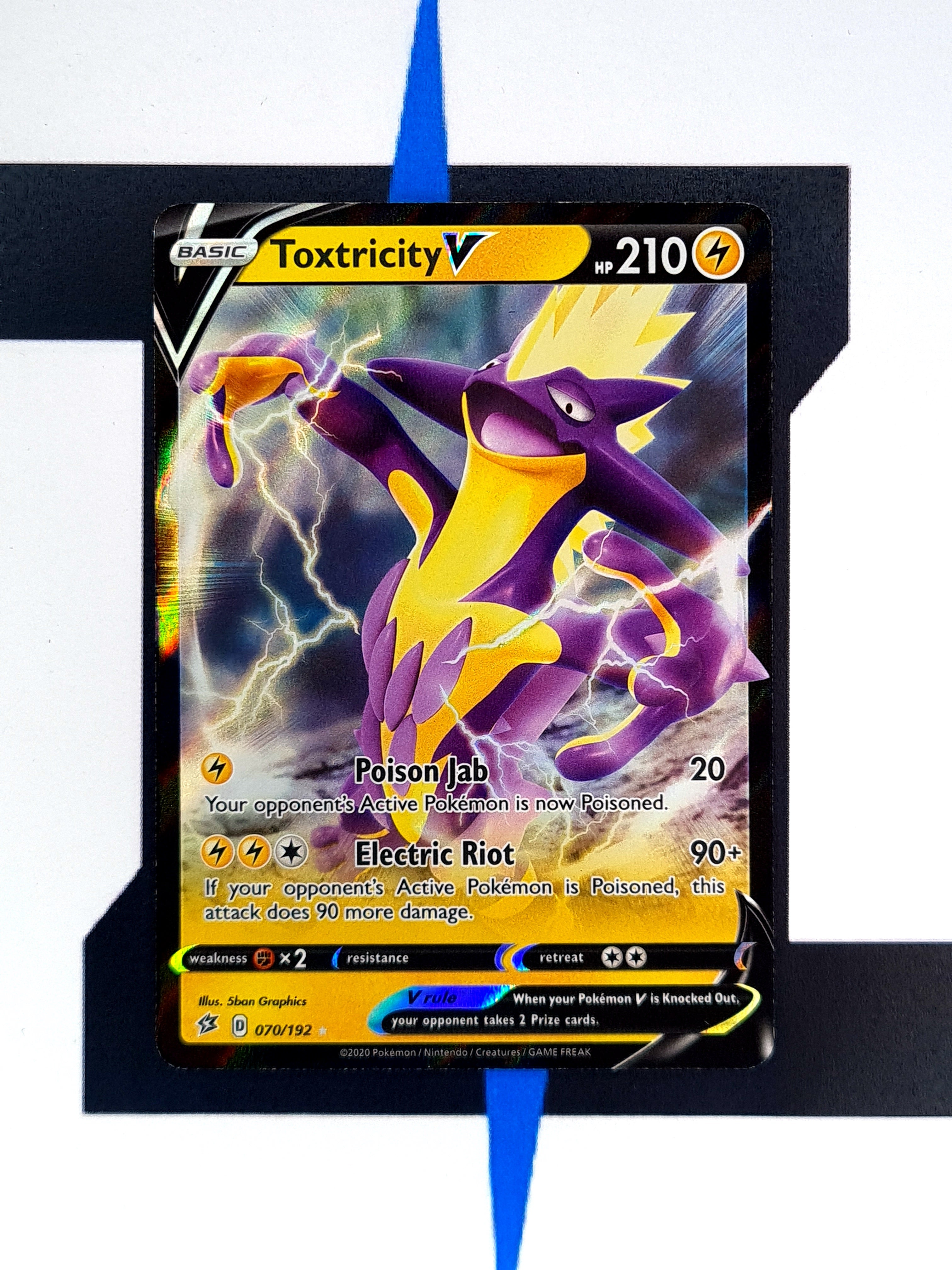 Toxtricity V RCL 070 EN NM - Pokemon Karten Rebel Clash Schweiz
